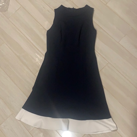 Dresses | Navy Blue White Dress | Poshmark